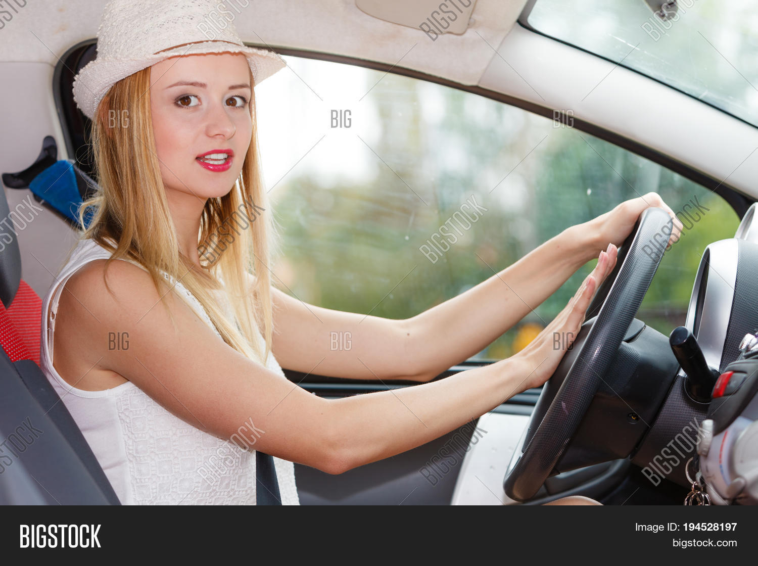 Woman Driving Car Hand Image & Photo (Free Trial) | Bigstock