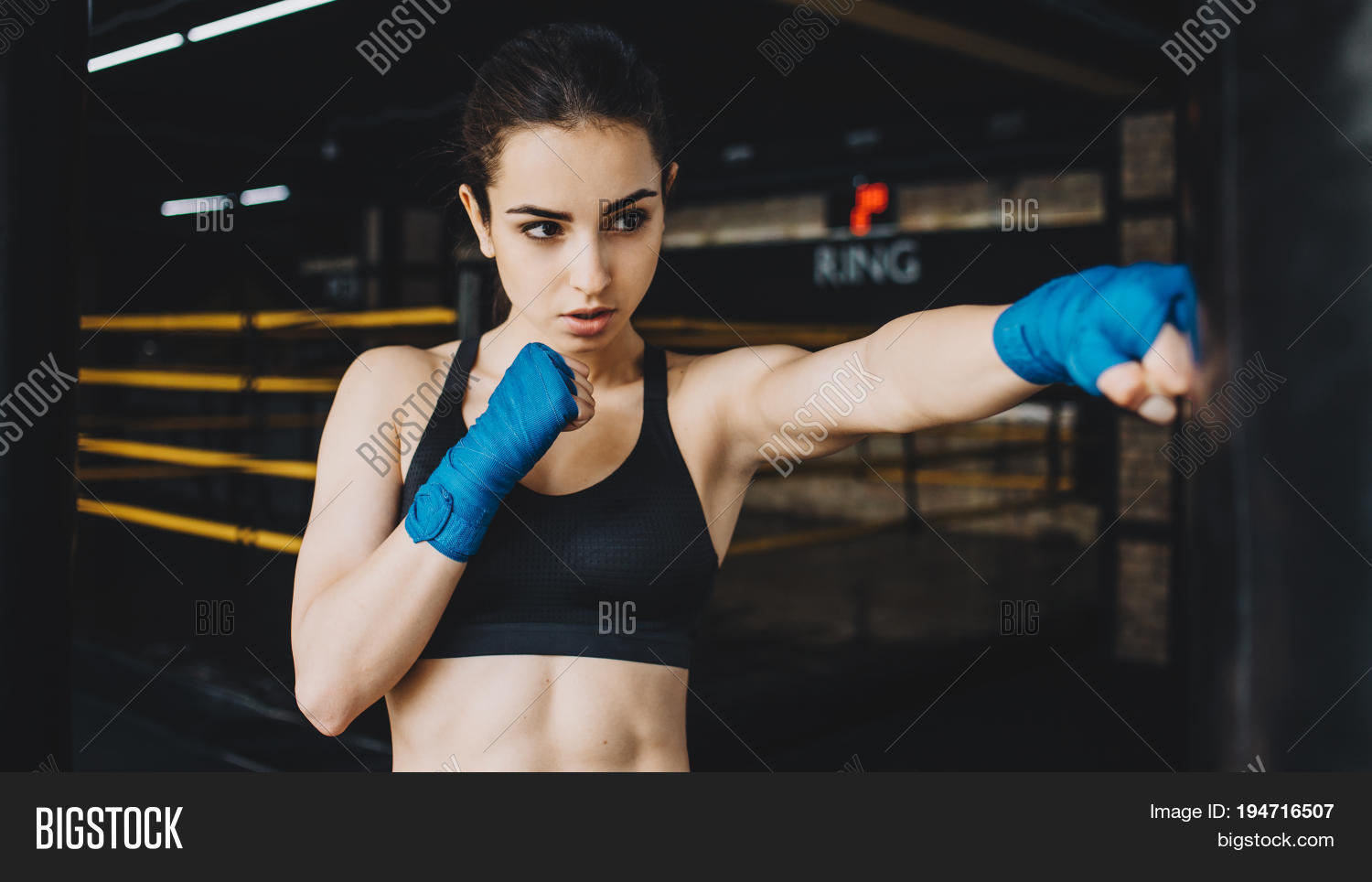 Cute Brunette Working Image And Photo Free Trial Bigstock