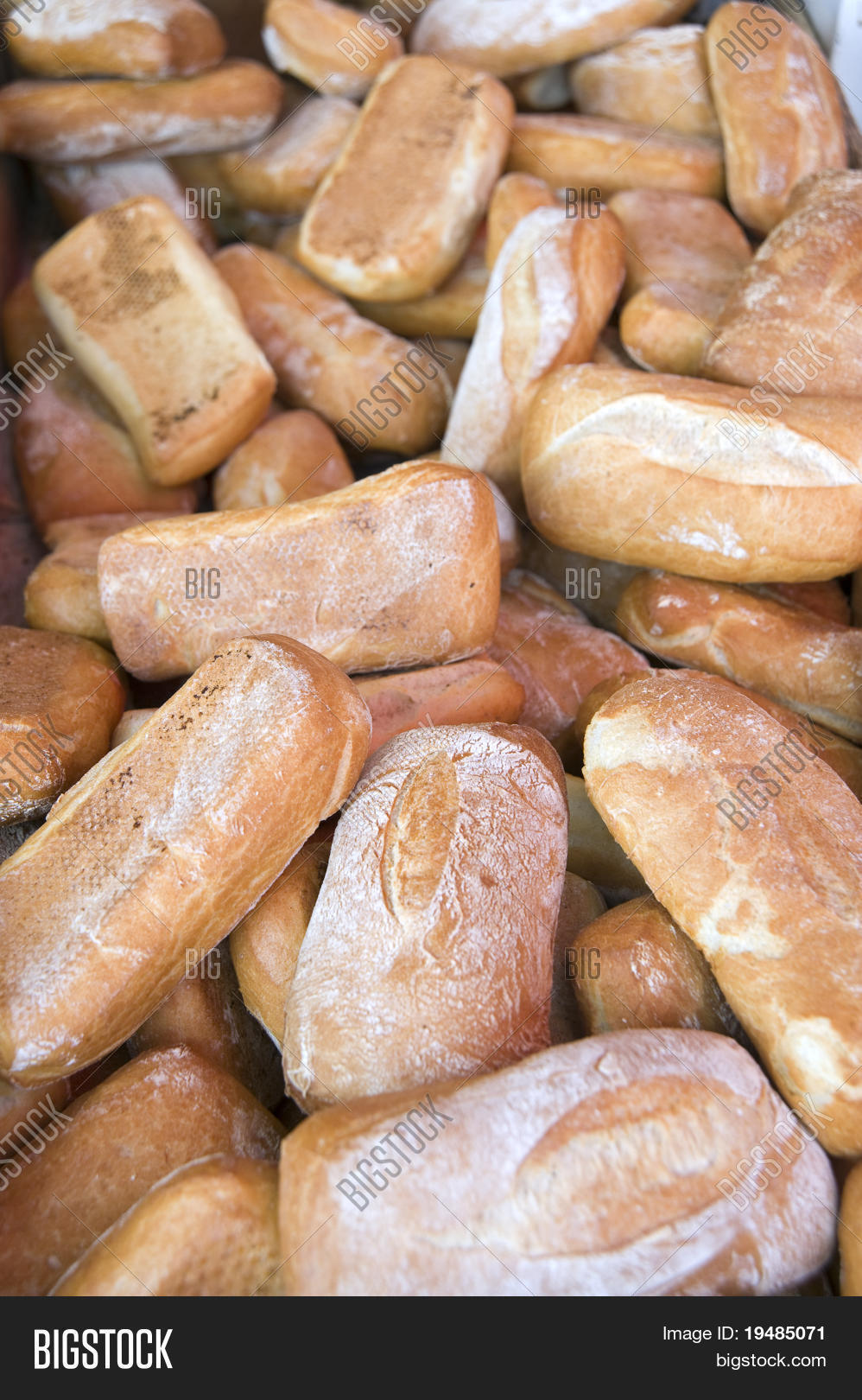 Pile Buns Bakery Image & Photo (Free Trial) | Bigstock