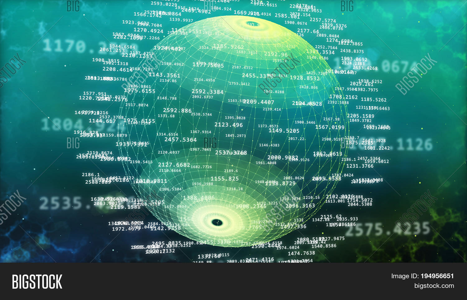 Abstract Digital Big Image & Photo (Free Trial) | Bigstock