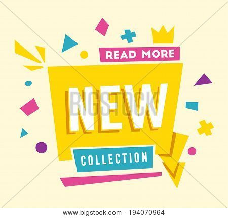 New Collection Banner Vector & Photo (Free Trial) | Bigstock