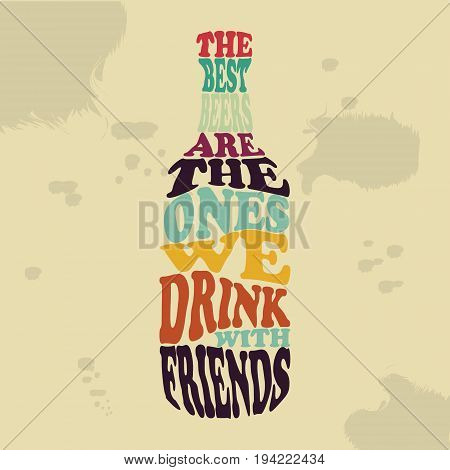 Beer Typography Vector & Photo (Free Trial) | Bigstock