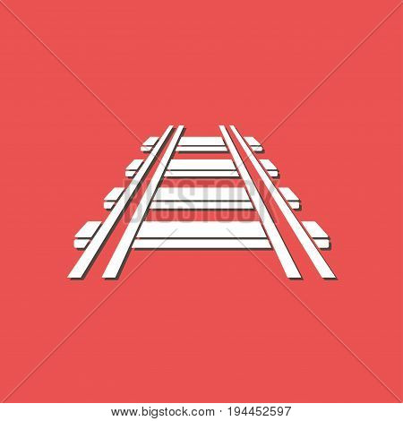 Railroad Icon. Train Vector & Photo (Free Trial) | Bigstock