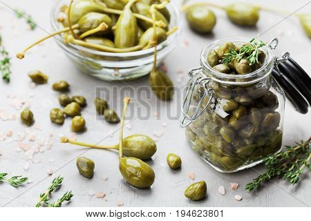 Mixed Capers Jar Bowl Image & Photo (Free Trial) | Bigstock