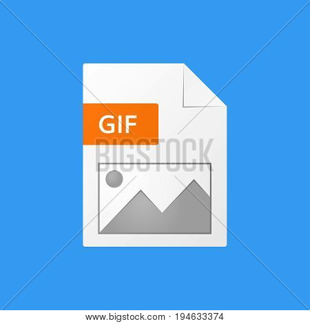 Gif Document Vector Vector & Photo (Free Trial) | Bigstock