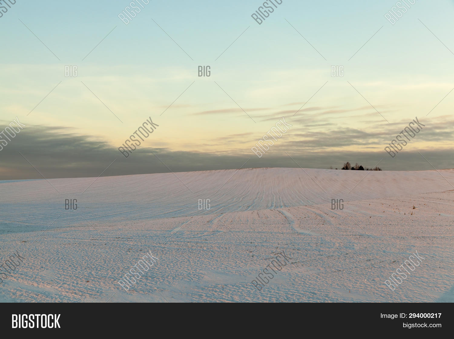 Snow Drifts Lying Image & Photo (Free Trial) | Bigstock