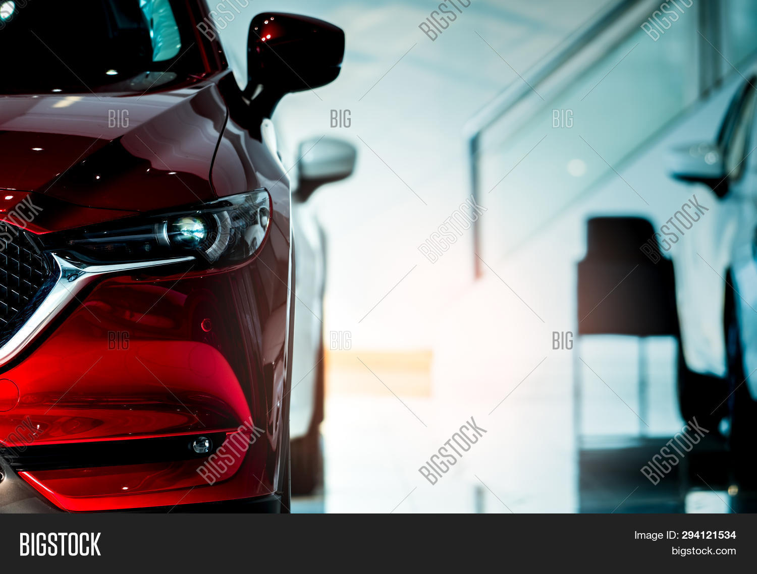Front View Red Car. Image & Photo (Free Trial) | Bigstock