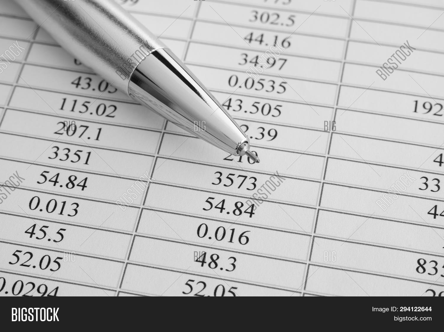 Financial Statements. Image & Photo (Free Trial) | Bigstock