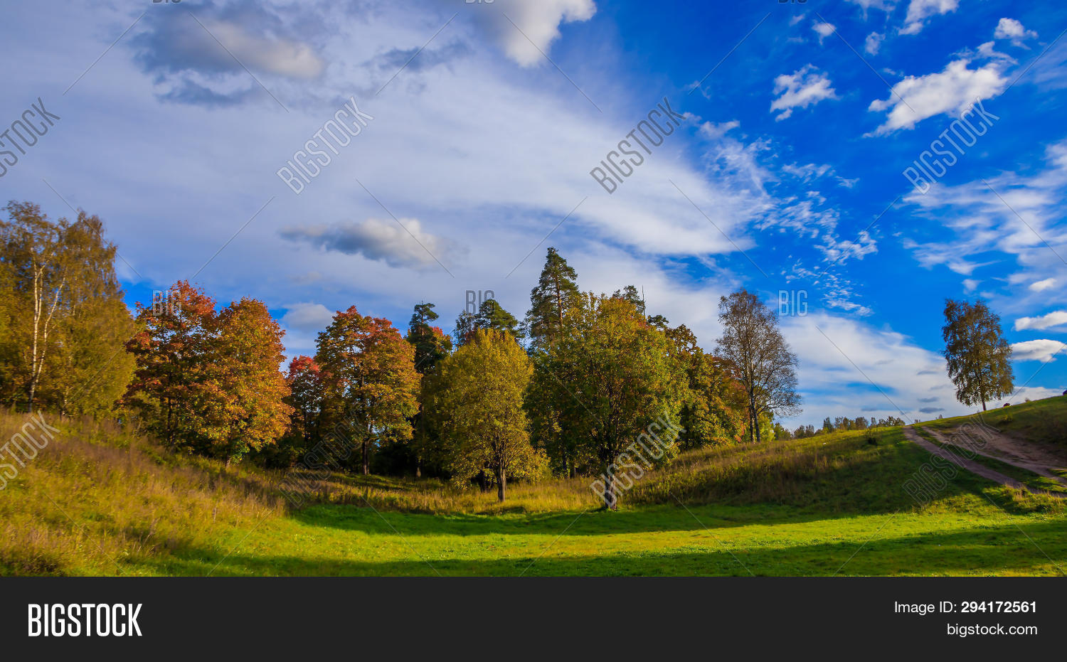 Early Autumn Landscape Image & Photo (Free Trial) | Bigstock
