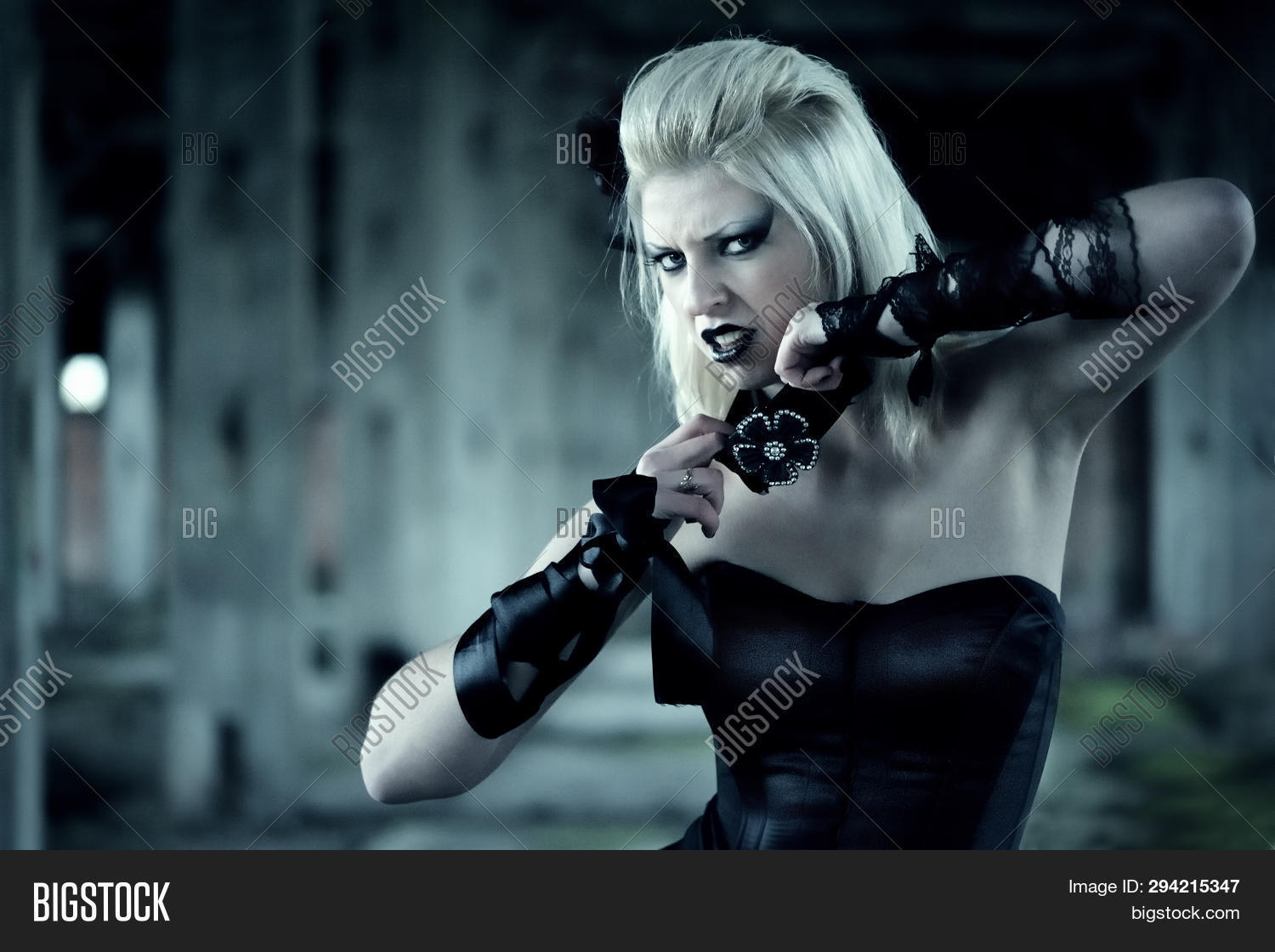Gothic Witch Woman Image And Photo Free Trial Bigstock
