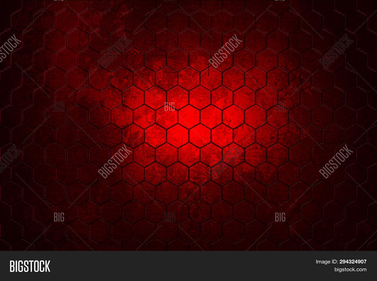 Dark Red Hexagon Image & Photo (Free Trial) | Bigstock