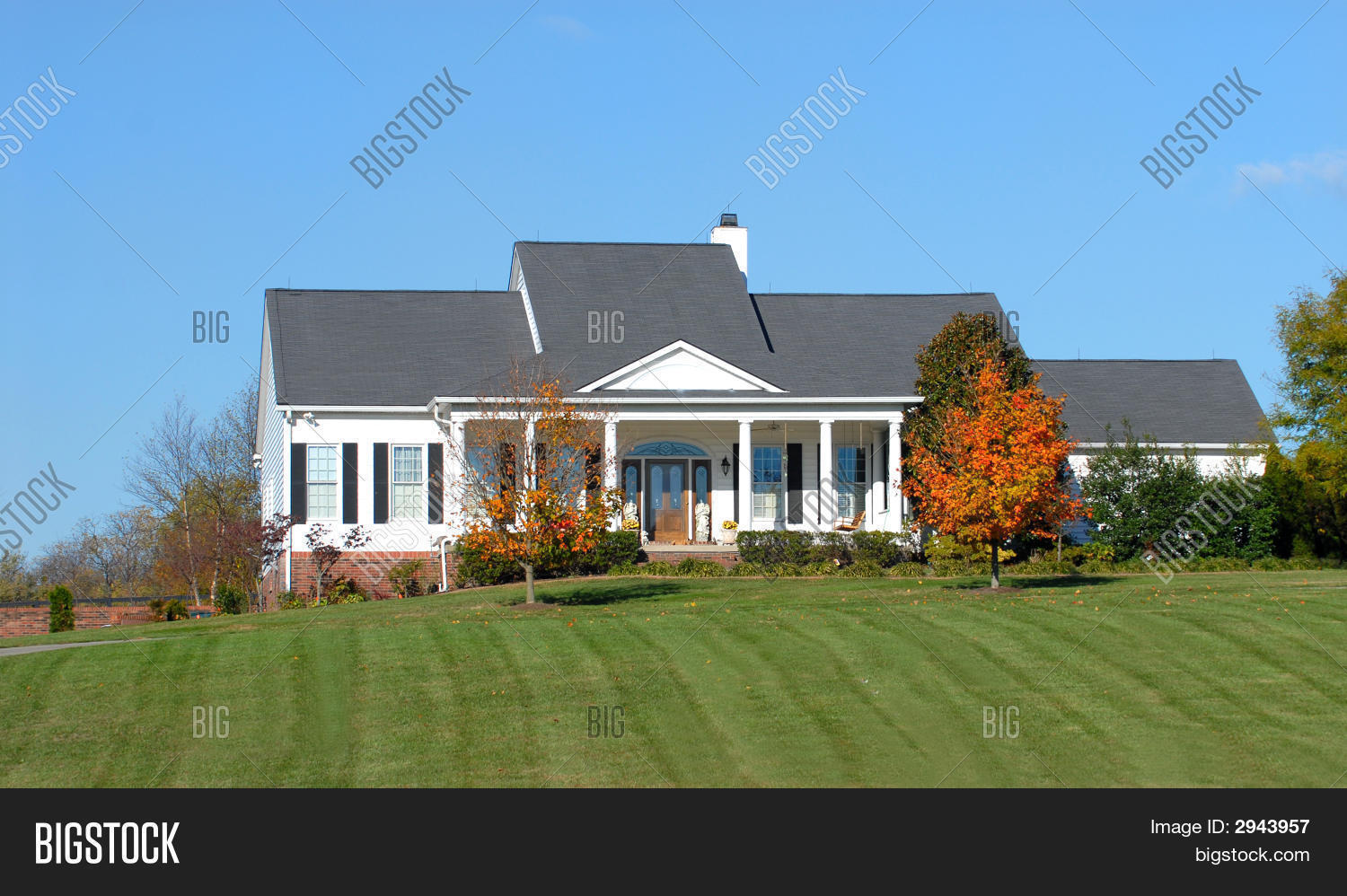 Beautiful Home Rural Image & Photo (Free Trial) | Bigstock