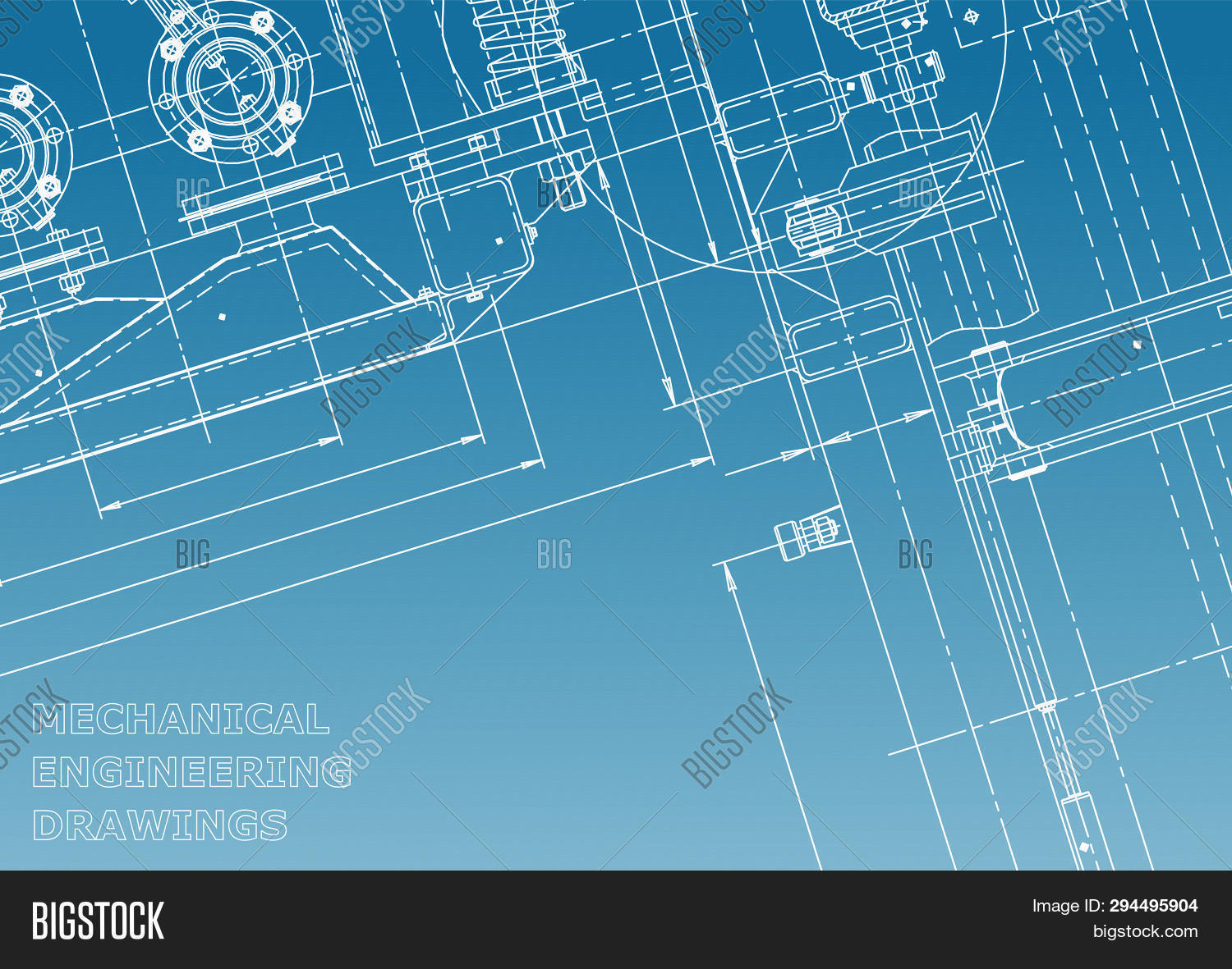 Blueprint. Vector Vector & Photo (Free Trial) | Bigstock