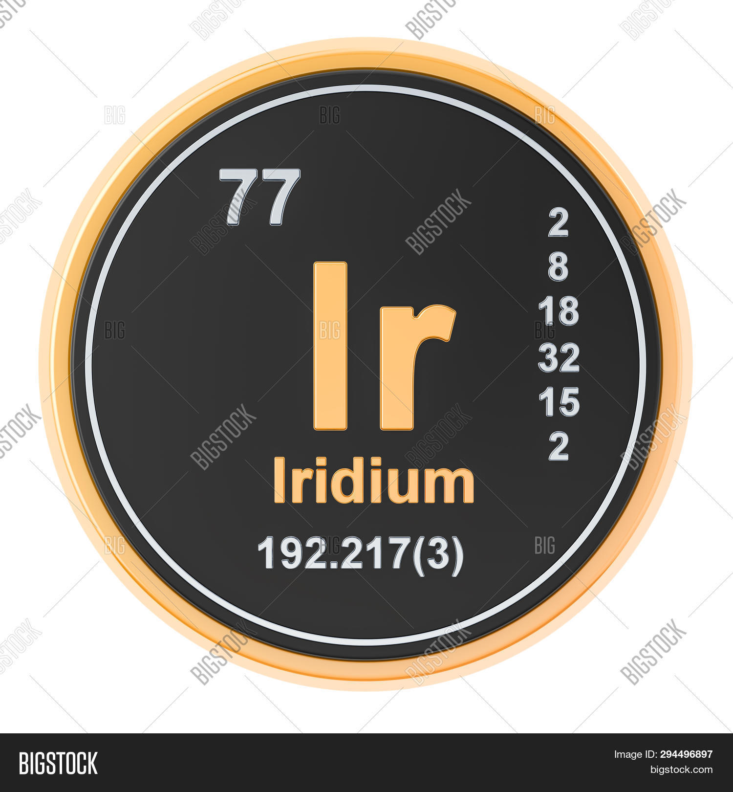 Iridium Ir Chemical Image & Photo (Free Trial) | Bigstock