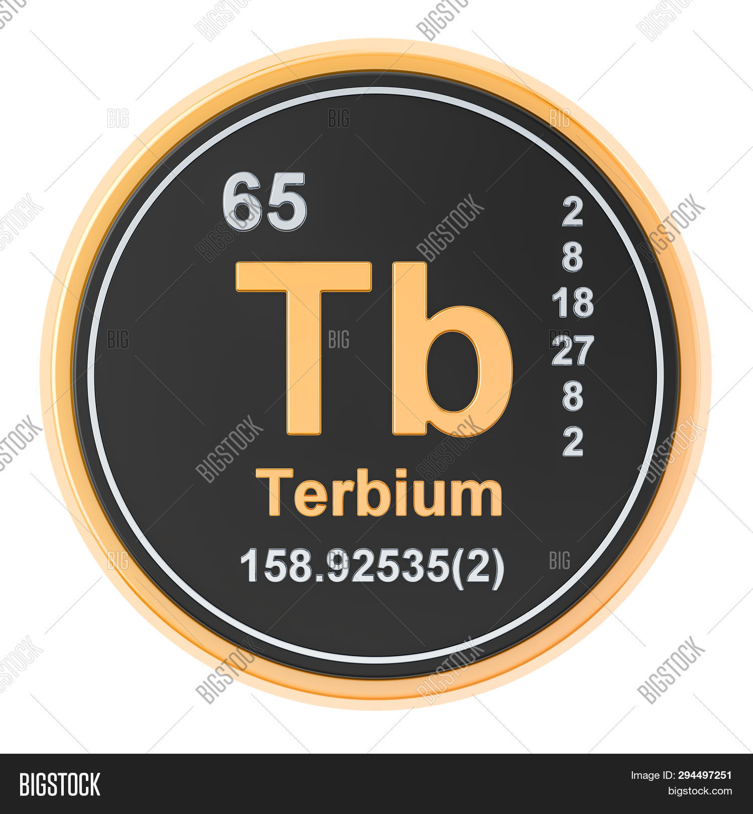 Terbium Tb Chemical Image & Photo (Free Trial) | Bigstock