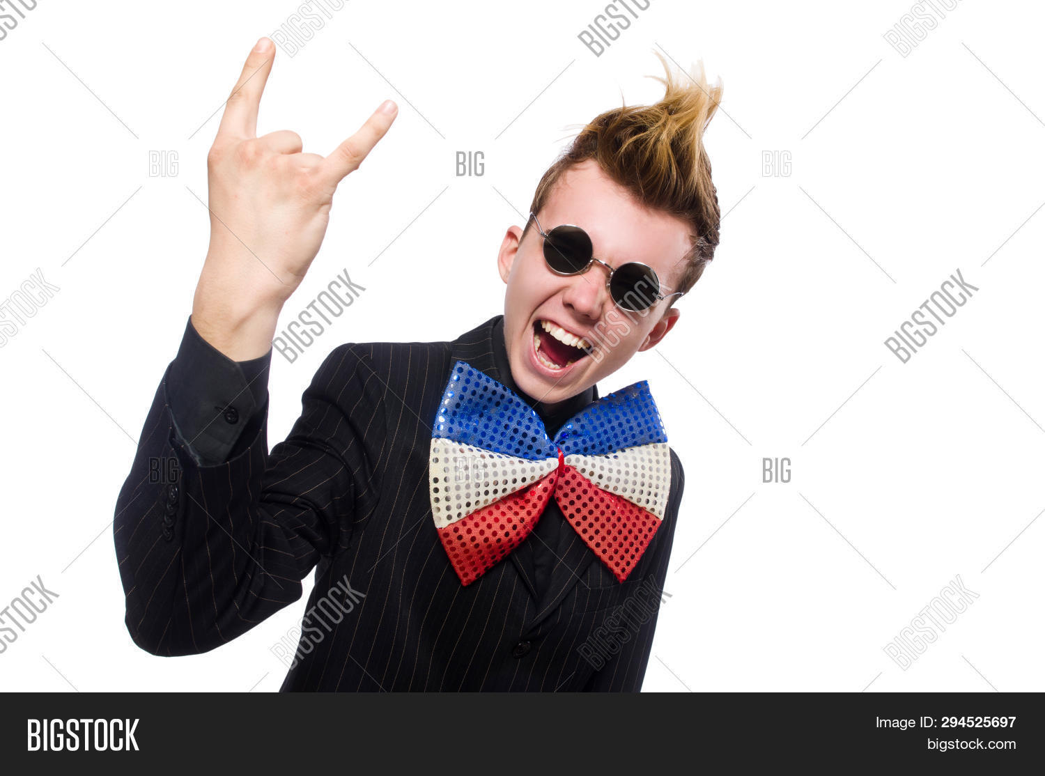 Funny Man Giant Bow Image & Photo (Free Trial) | Bigstock
