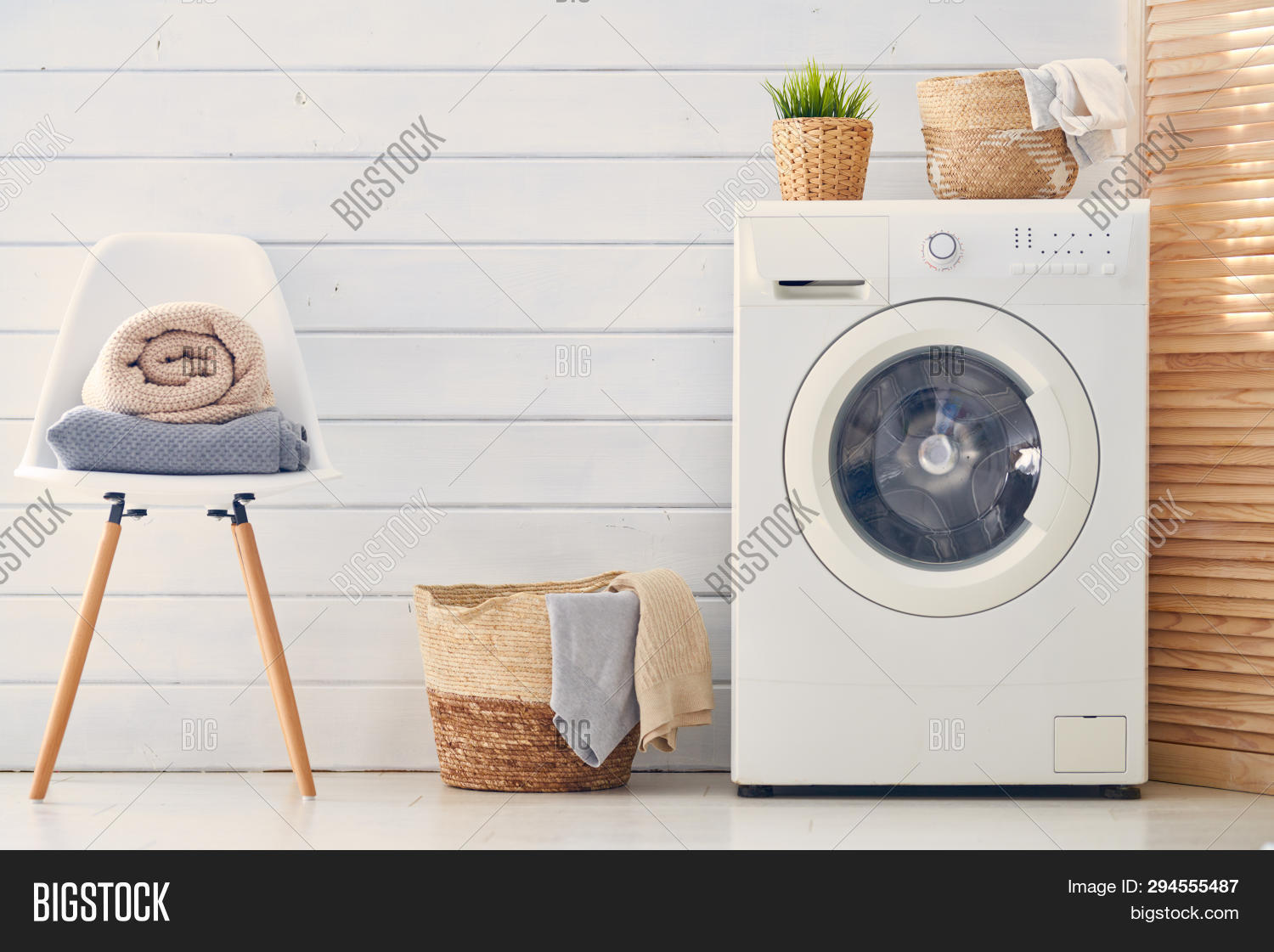Interior Real Laundry Image & Photo (Free Trial) | Bigstock