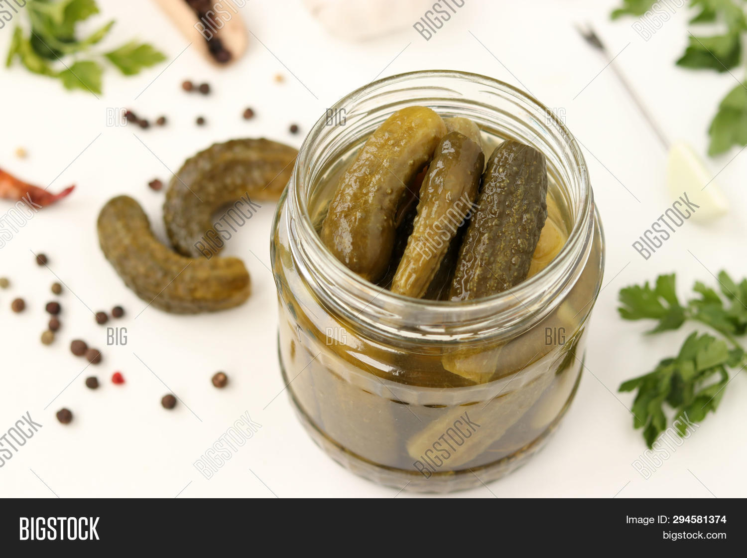 Imagen y foto Pickled Gherkins (prueba gratis) | Bigstock