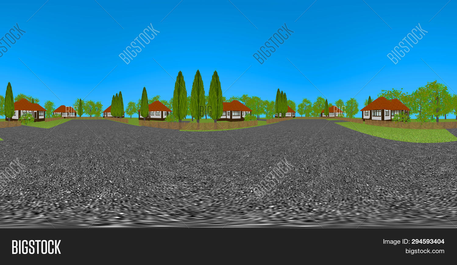 Hdri Map Village. Image & Photo (Free Trial) | Bigstock