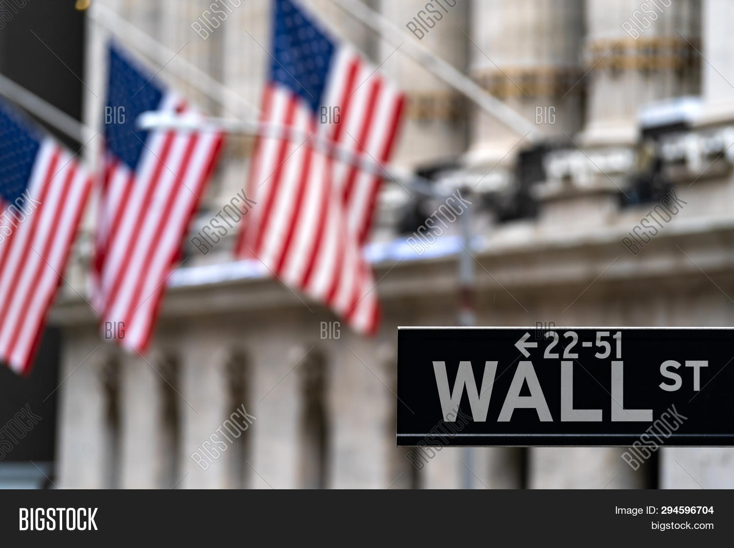 Wall Street Sign New Image & Photo (Free Trial) | Bigstock