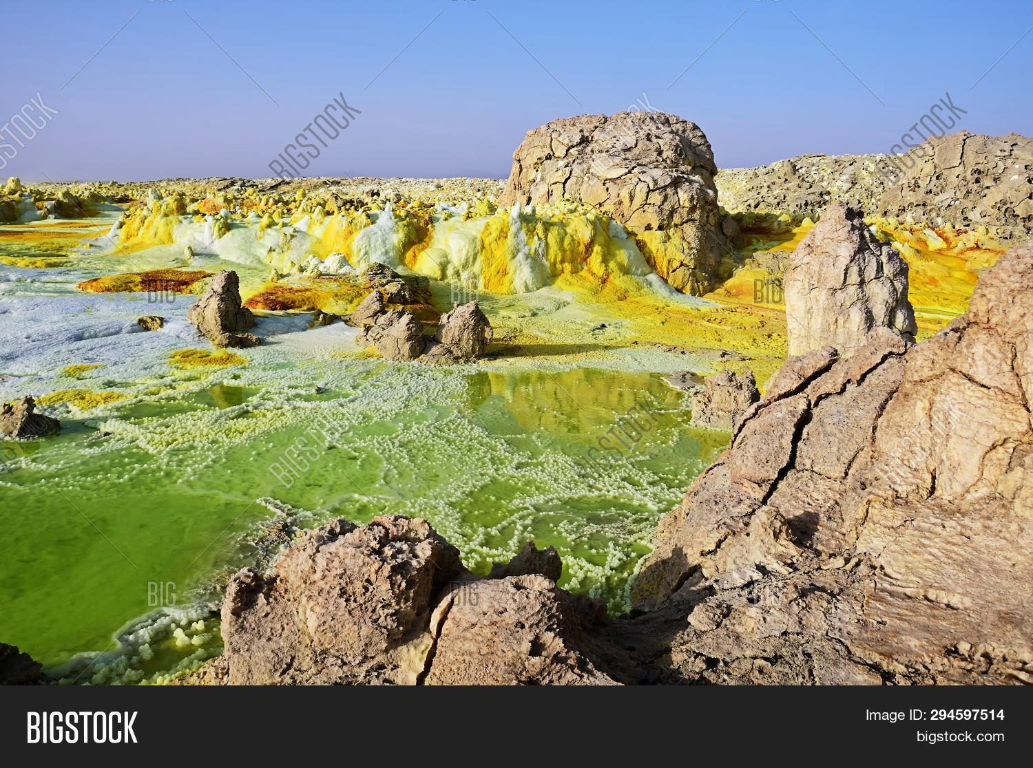 Acidic Lake Fantastic Image & Photo (Free Trial) | Bigstock