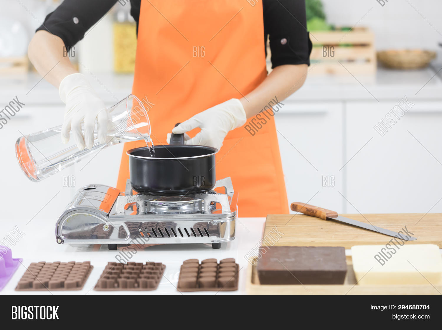 Chef Orange Apron Image & Photo (Free Trial) | Bigstock