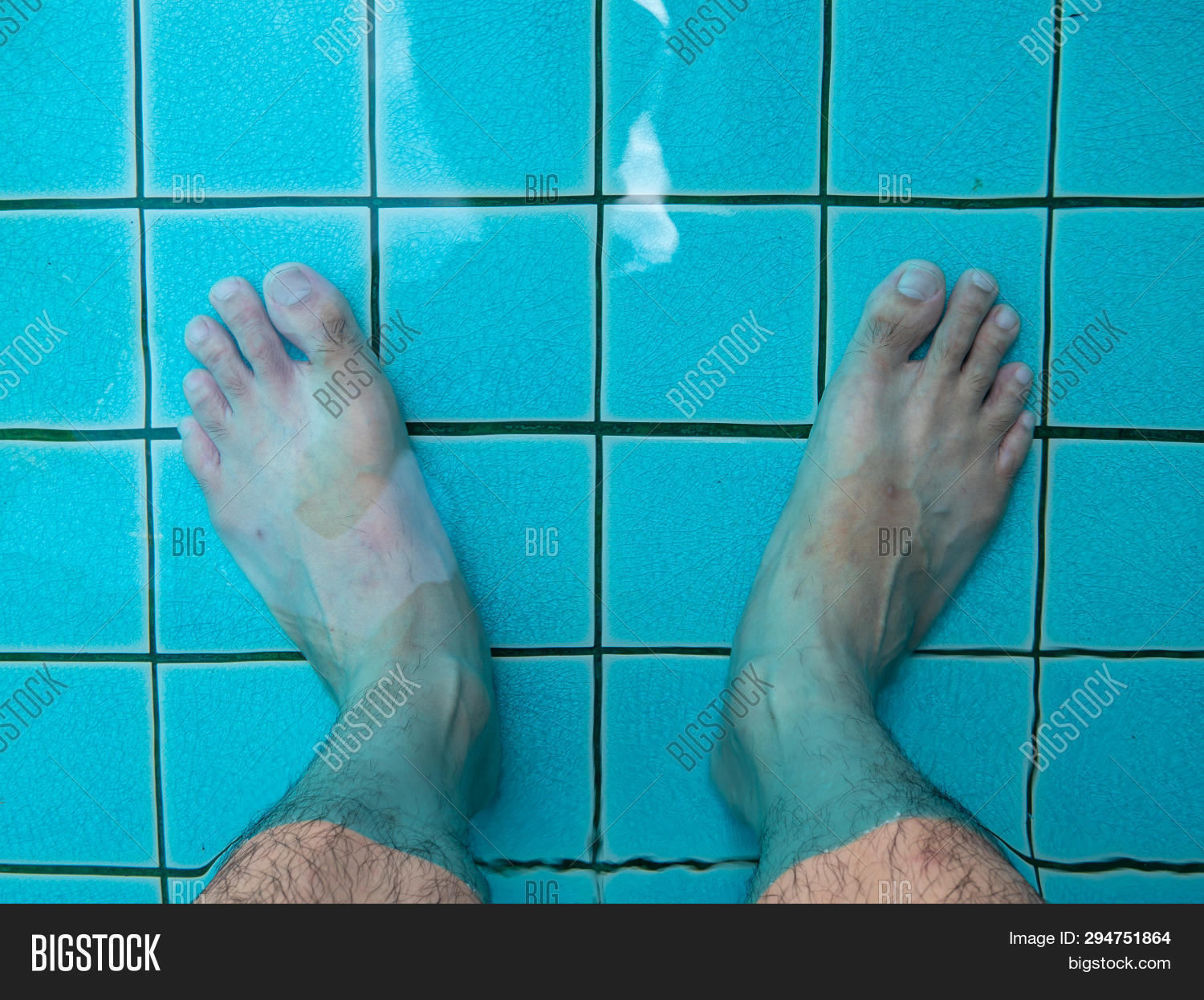 Legs Pool Water. Image & Photo (Free Trial) | Bigstock