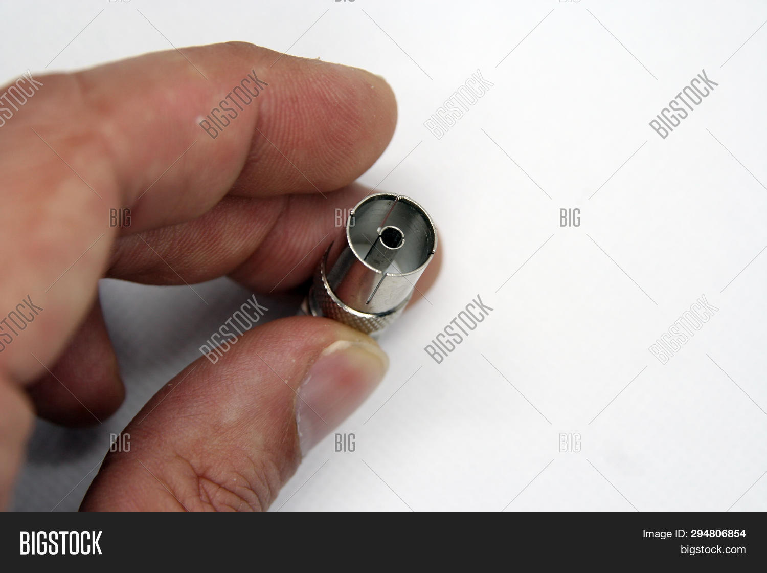 Coaxial Cable Jack. Image & Photo (Free Trial) | Bigstock