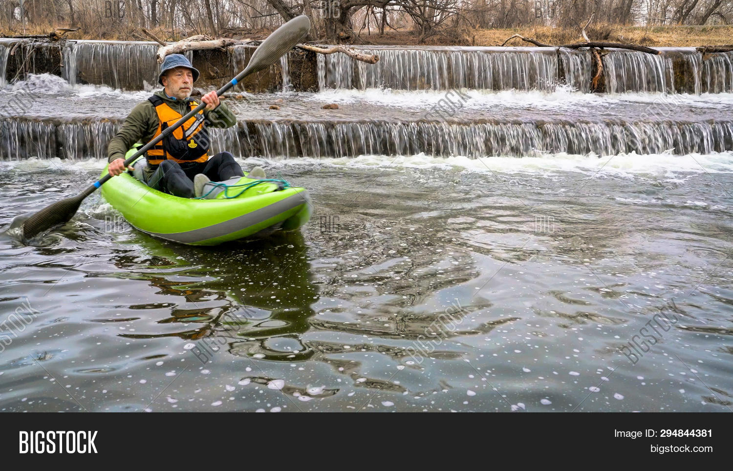 Senior Kayaker Image & Photo (Free Trial) | Bigstock
