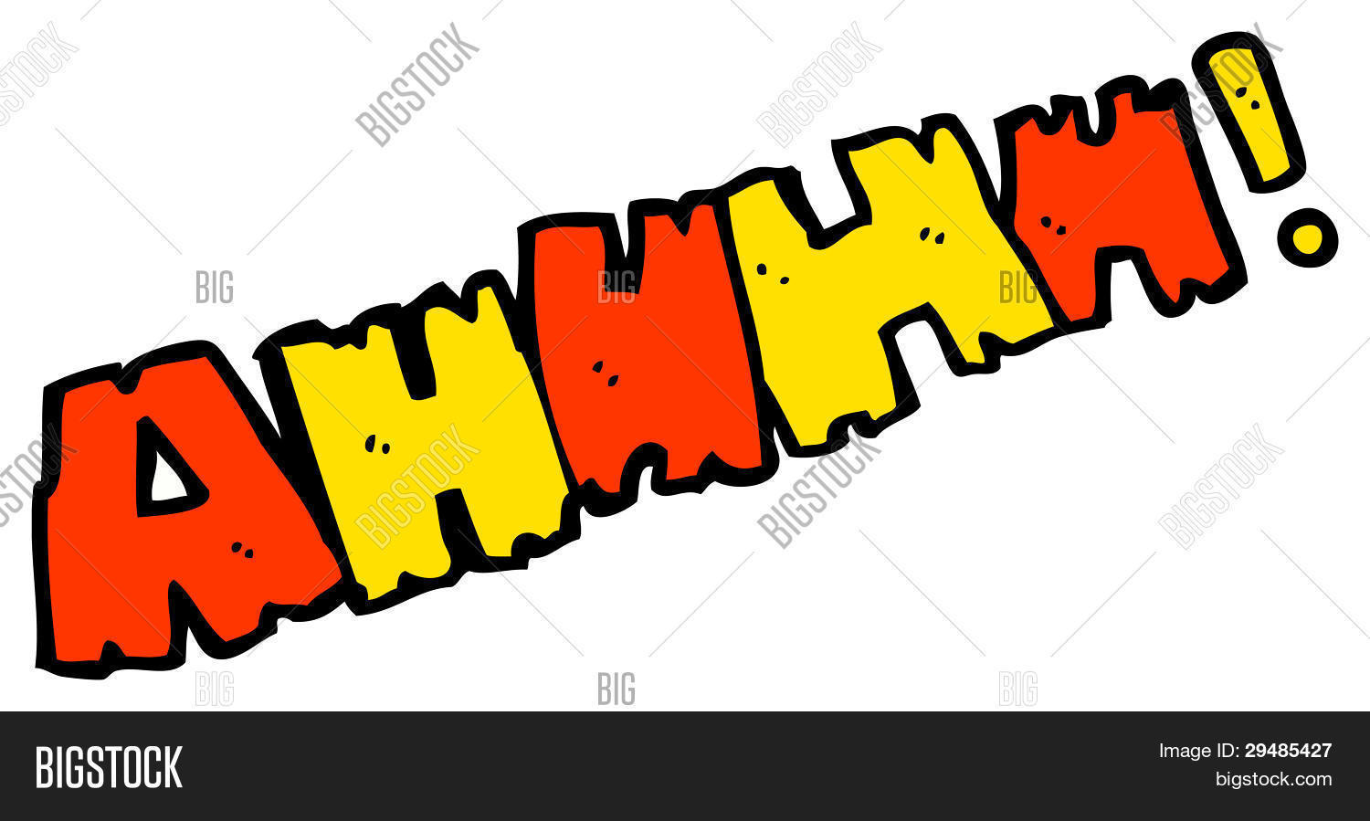 Comic Book Scream Image & Photo (Free Trial) | Bigstock