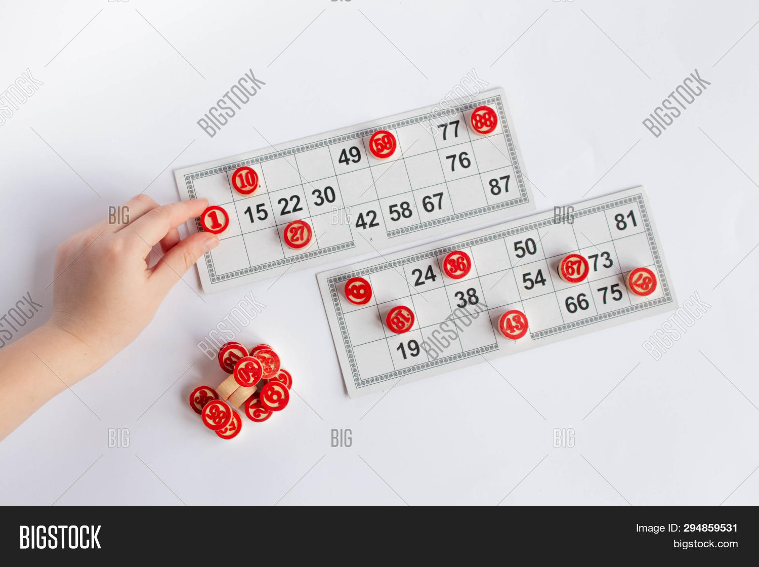 Bingo Lotto Game. Image & Photo (Free Trial) | Bigstock