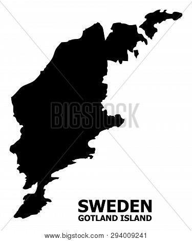 Vector Map Gotland Vector & Photo (Free Trial) | Bigstock