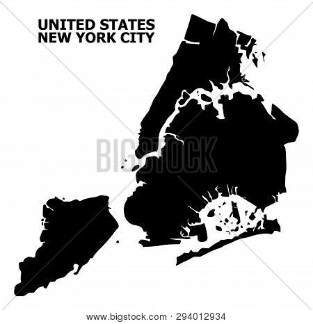 Vector Map New York Vector & Photo (Free Trial) | Bigstock