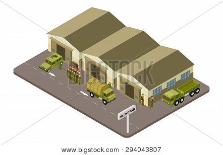 Military Base Vector & Photo (Free Trial) | Bigstock