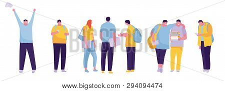 Group Students Vector & Photo (Free Trial) | Bigstock