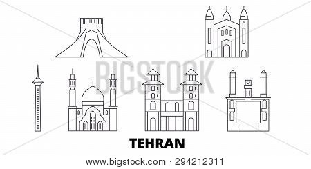 Iran, Tehran Line Vector & Photo (Free Trial) | Bigstock