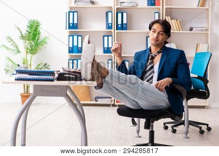 Employee Coming Work Image & Photo (Free Trial) | Bigstock