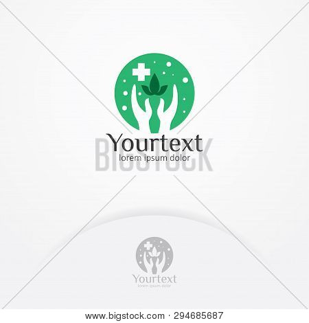 Health Hand Care Logo Vector & Photo (Free Trial) | Bigstock