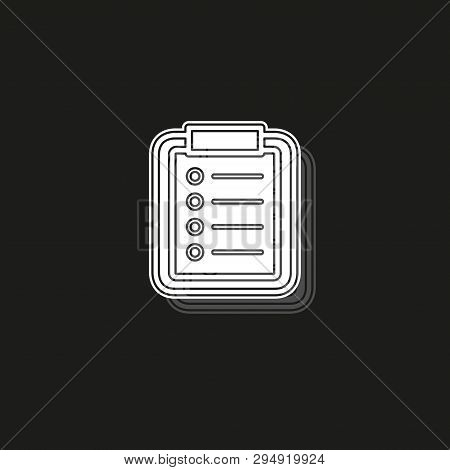 Vector List Icon, Vector & Photo (Free Trial) | Bigstock