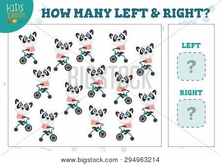 How Many Left Right Vector & Photo (Free Trial) | Bigstock