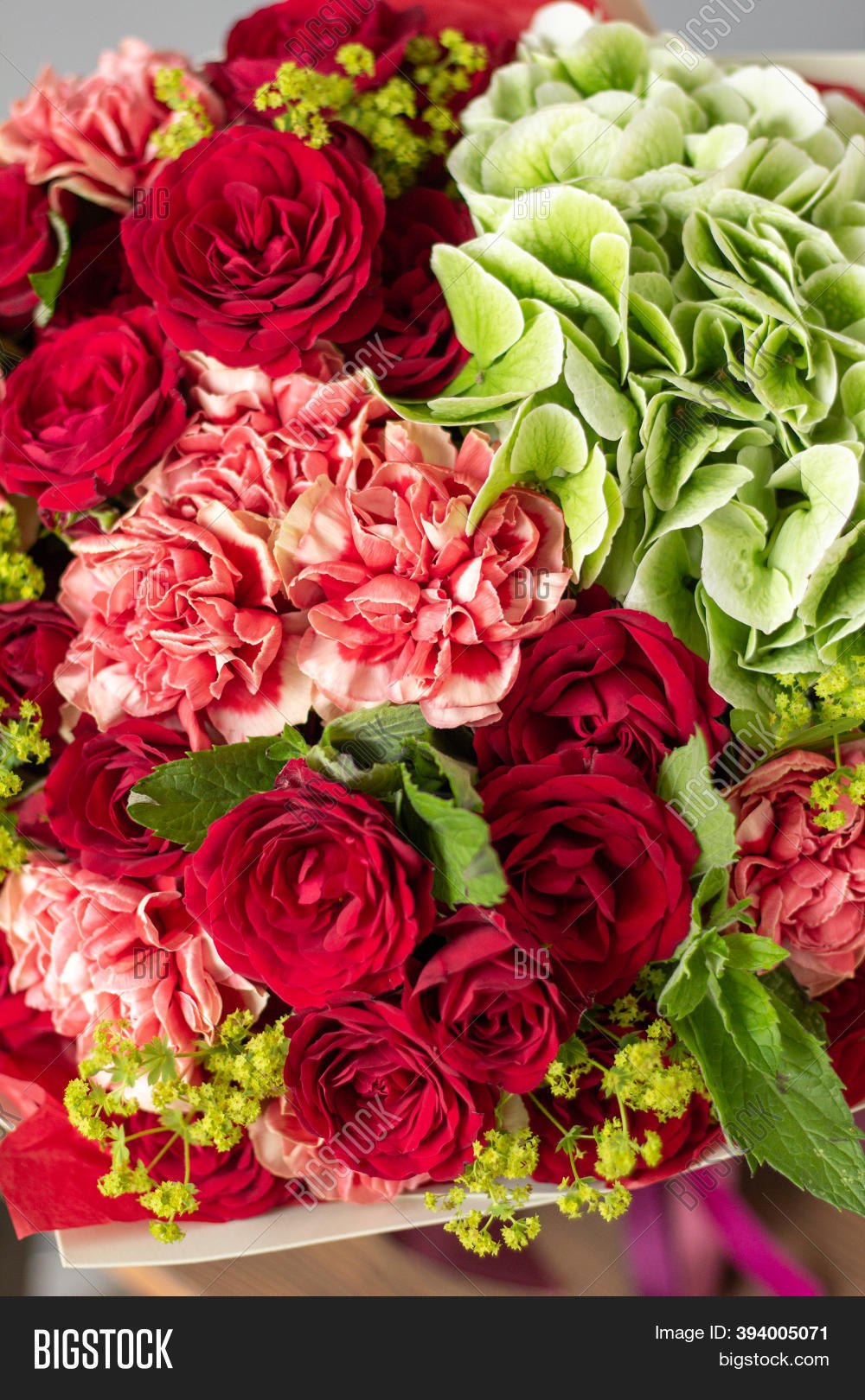 Red Green Flowers. Image & Photo (Free Trial) | Bigstock