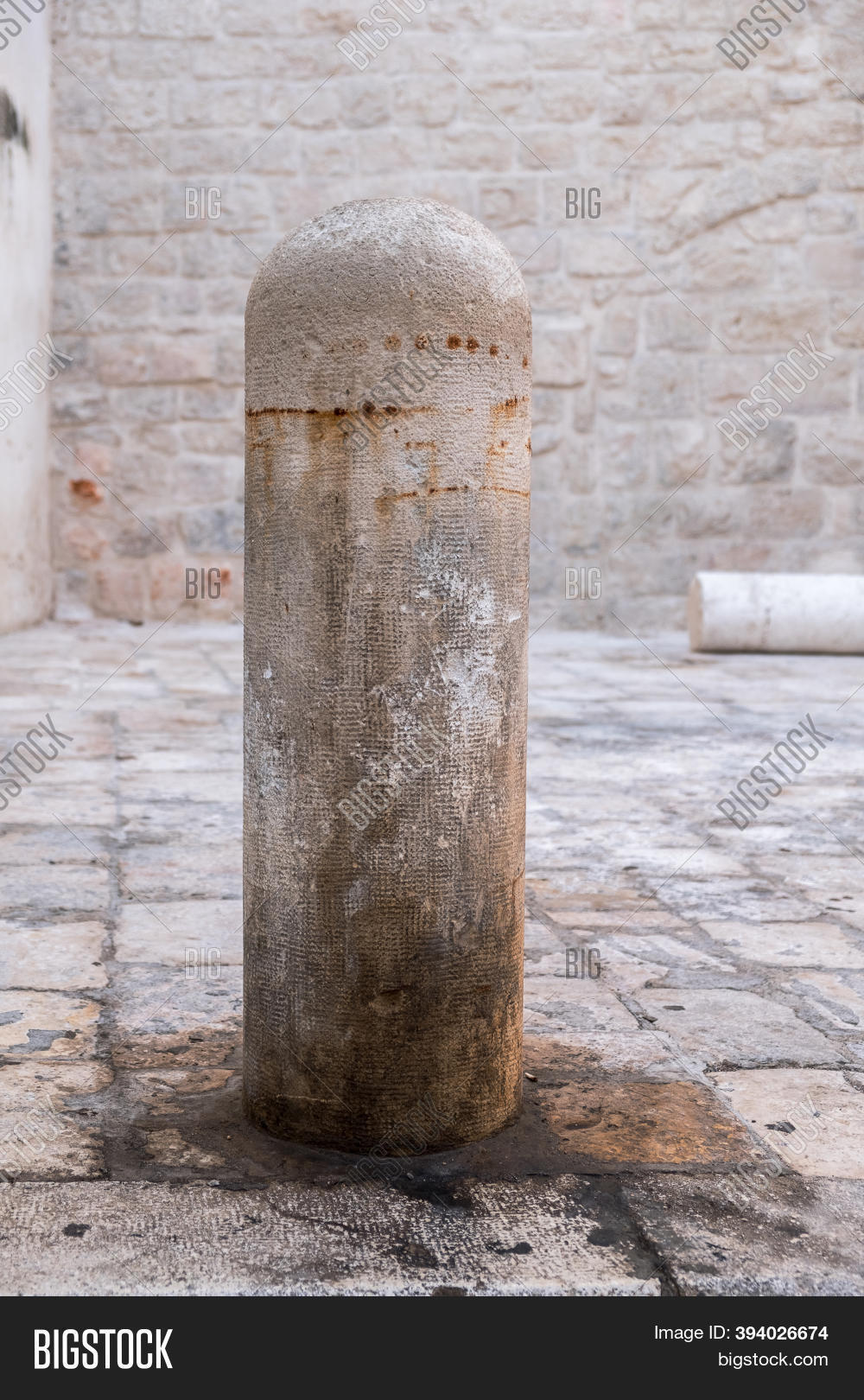 Bollard Stone, Road Image & Photo (Free Trial) | Bigstock