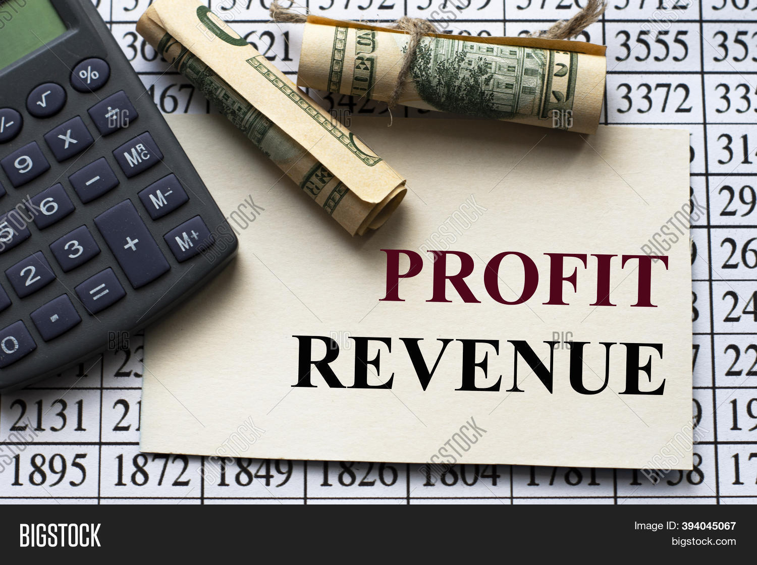 Profit Revenue - Words Image & Photo (Free Trial) | Bigstock