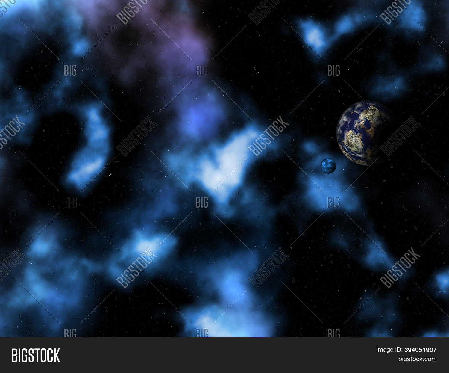 3D Render Space Image & Photo (Free Trial) | Bigstock