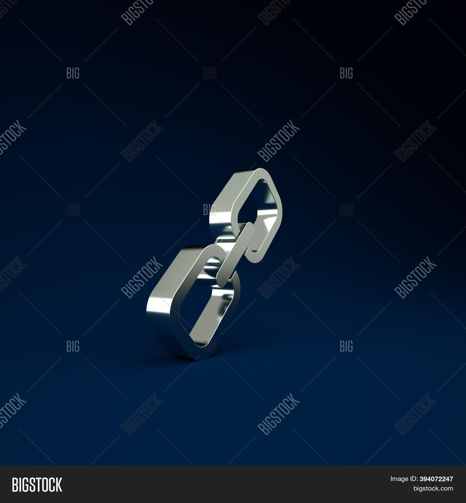 Silver Chain Link Icon Image & Photo (Free Trial) | Bigstock