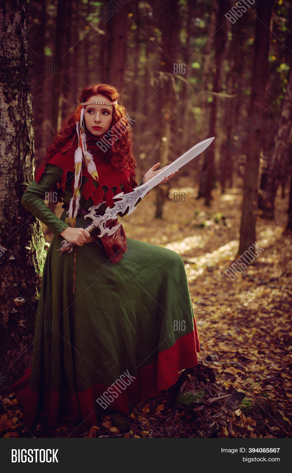 Beautiful Fantasy Warrior Woman