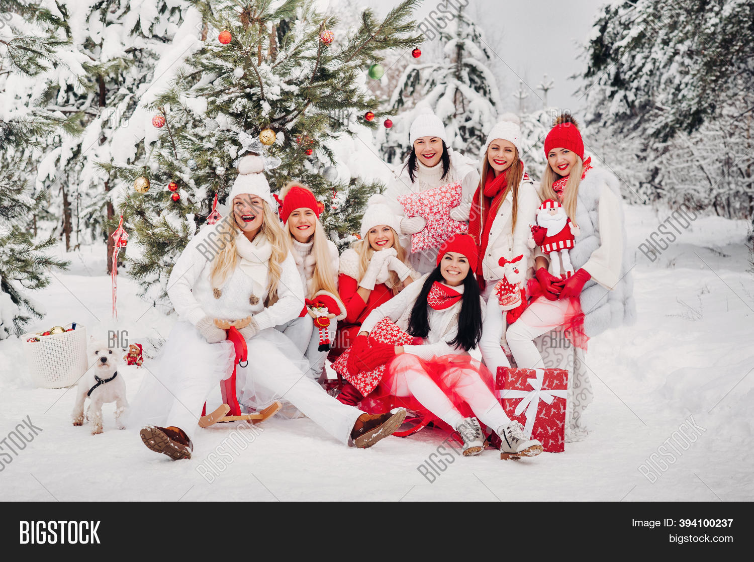 Large Group Girls Image & Photo (Free Trial) | Bigstock