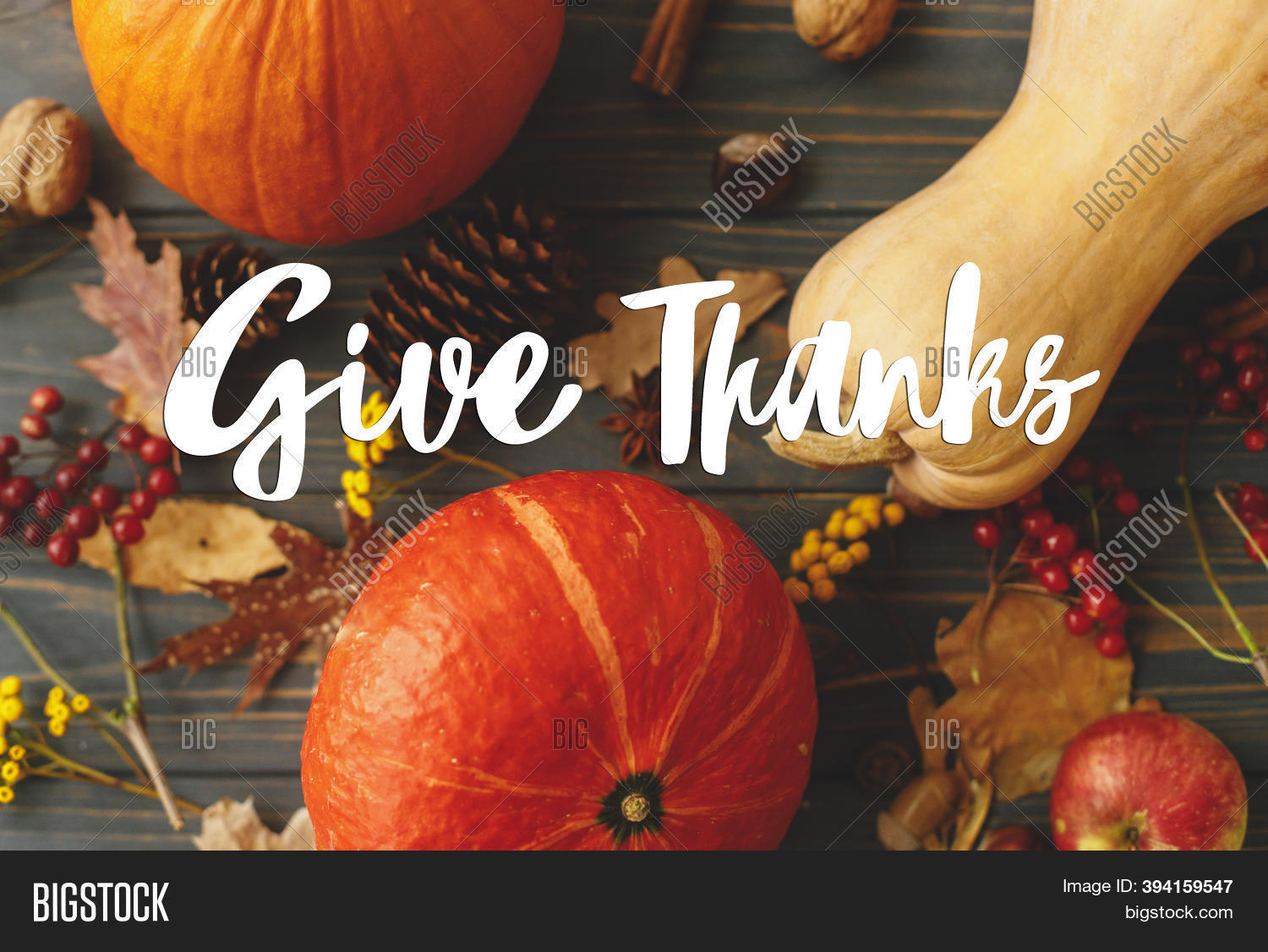 Give Thanks Text Image & Photo (Free Trial) | Bigstock