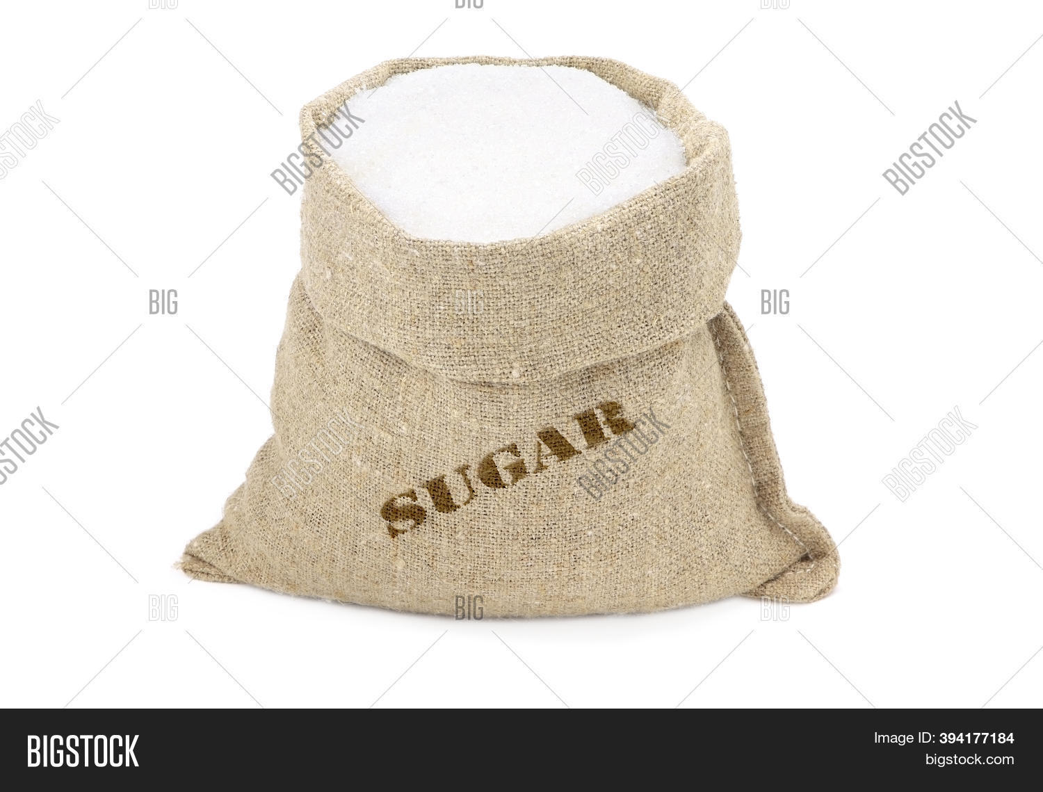 Sugar Sack Isolated On Image & Photo (Free Trial) | Bigstock