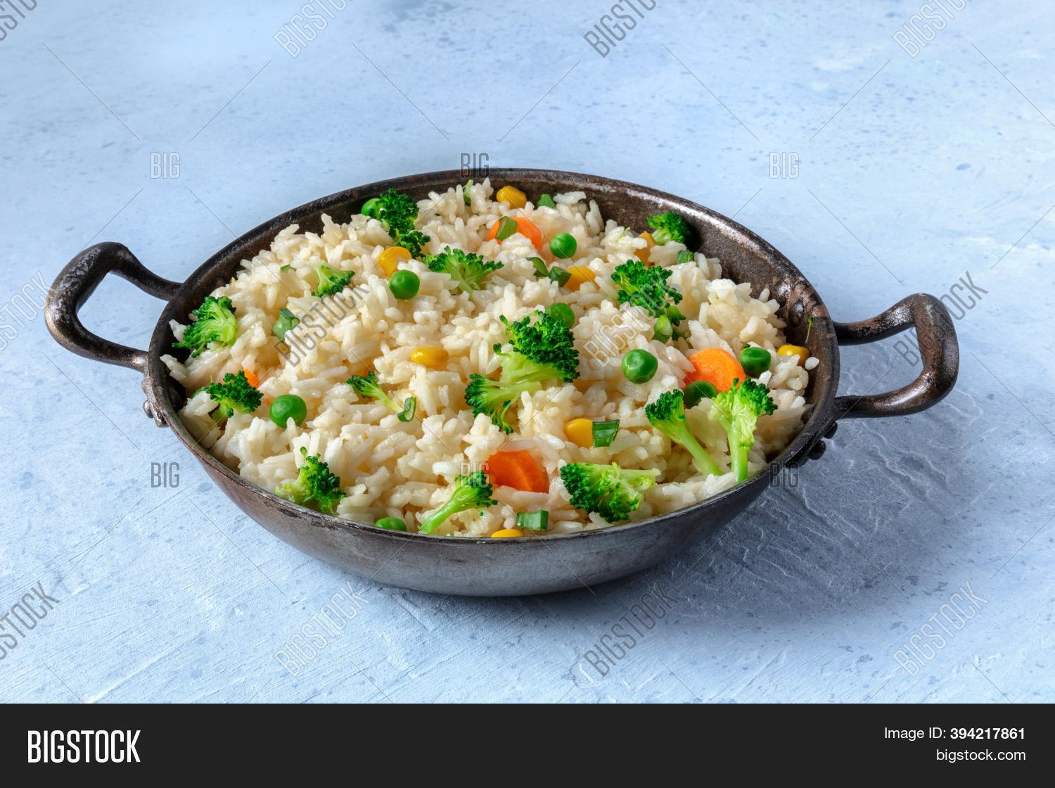 Vegan Rice Vegetables Image & Photo (Free Trial) | Bigstock